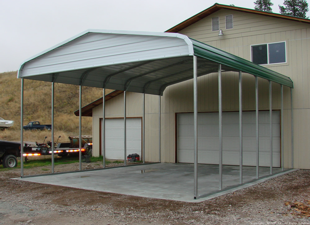 West Coast Metal Buildings | Carport A | Carports, Garages, Barns ...